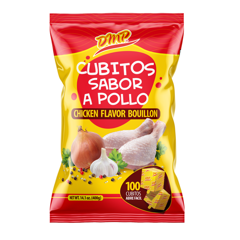 Cubito Caldo De Pollo Cubed Chicken Flavored Bouillon 141oz De Mi País Catálogo